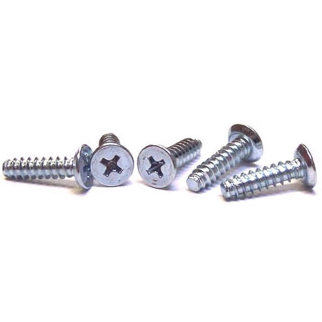 #6 x 3/8" Type B Self-Tapping Screws / Phillips / Flat Undercut Head ...