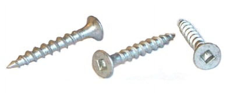 #6 x 3" Deck Screws / Square / Bugle Head / Steel / Dacrotized - 2000 ...