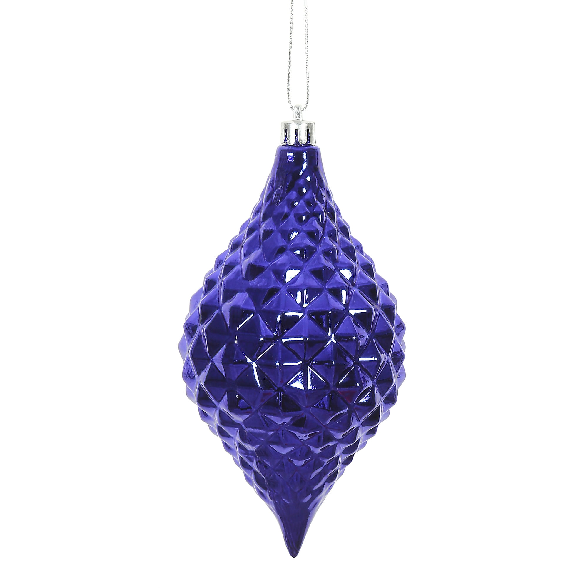 6" x 3" Purple Shiny Diamond Drop 4/Bg - Walmart.com
