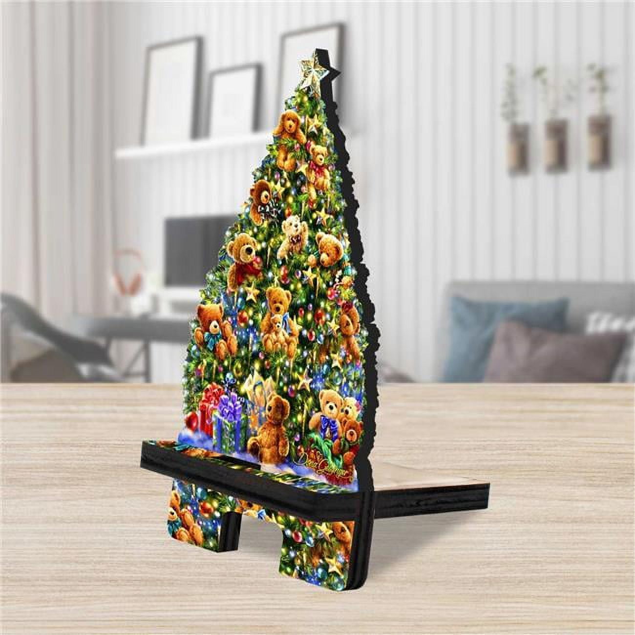 6 x 3 x 3 in. Christmas Tree Teddy Bears Cell Phone Stand Christmas ...