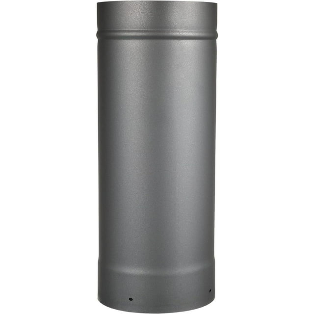 6" x 36" Black Single Wall Stove Pipe - Walmart.com
