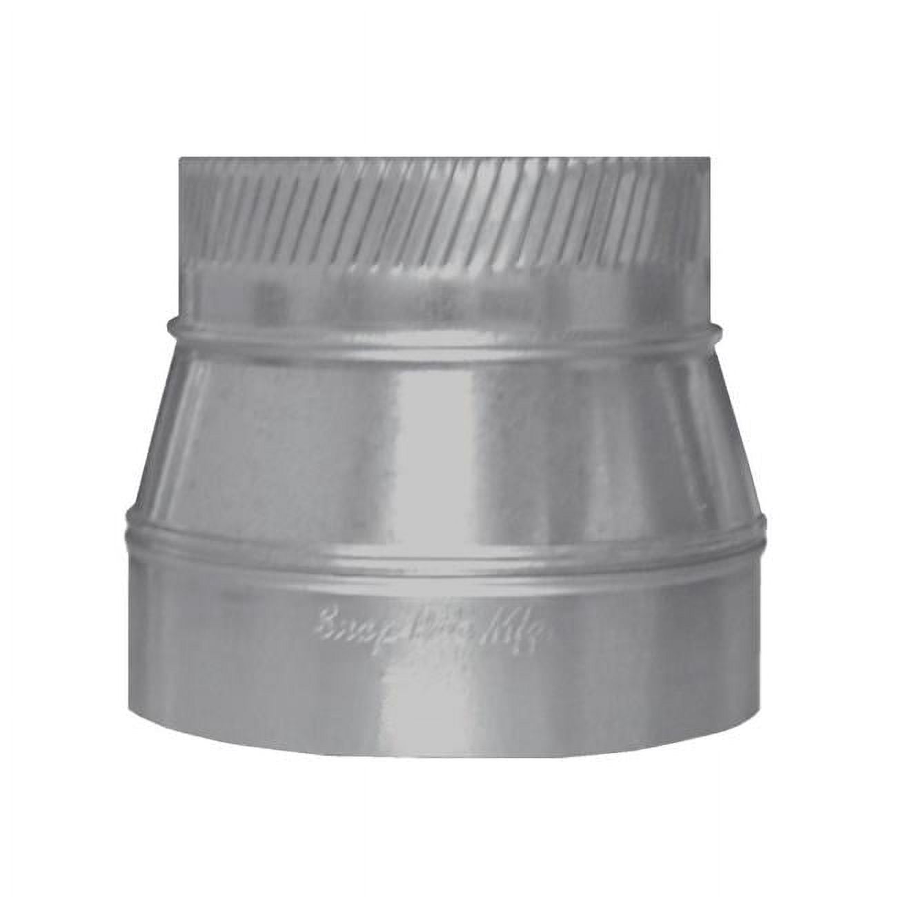 6 x 4 in. 24 Gauge Crimp Tapered Short Reducer - Walmart.com