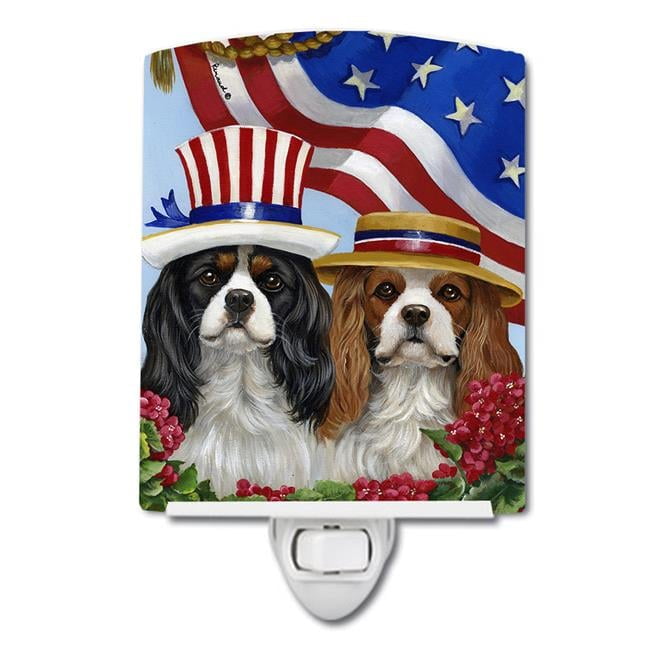 6 x 4 in. Cavalier Spaniel USA Ceramic Night Light - Walmart.com