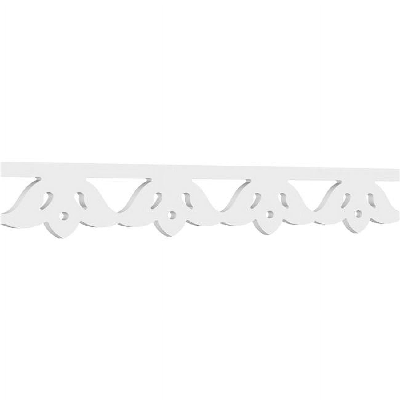 6 x 48 in. Pitch 0.62 in. Dearborn Architectural Grade PVC Running Trim ...