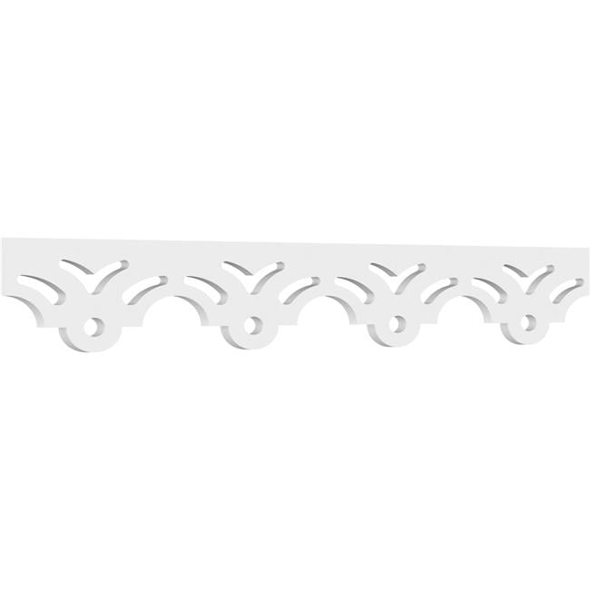 6 x 48 in. Pitch 0.62 in. Robertson Architectural Grade PVC Running ...