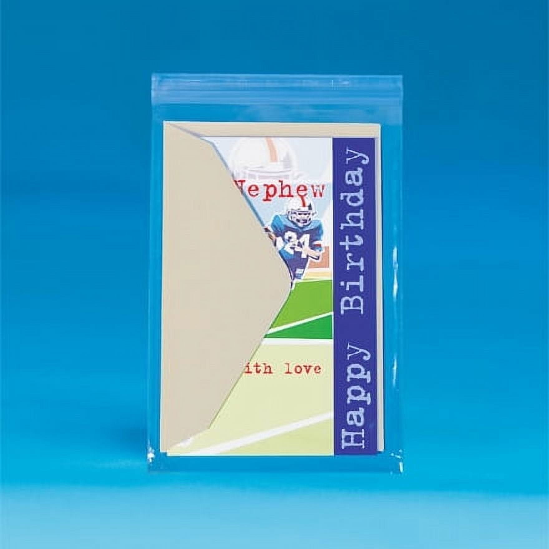 6 x 5" - 1.5 Mil Resealable Polypropylene Bags - 1000 Per Case ...