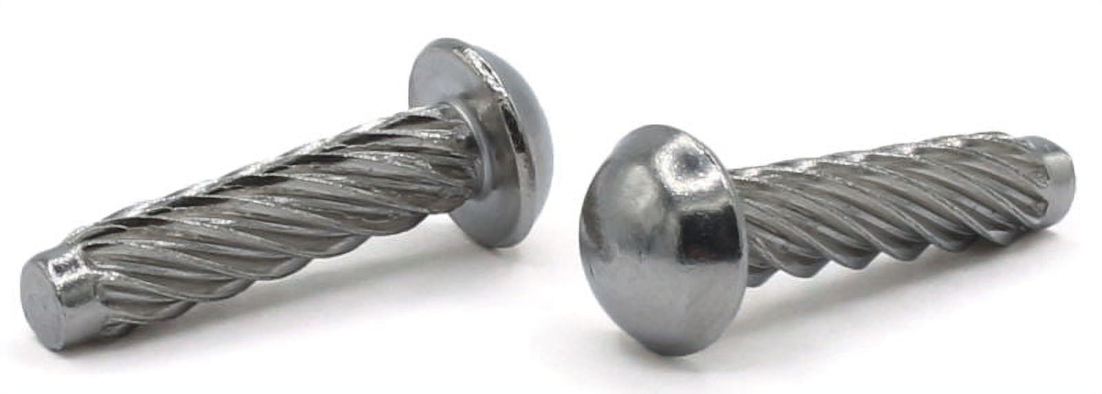 #6 x 5/16" U Drive Self-Tapping Screws / Round Head / Steel / Zinc ...