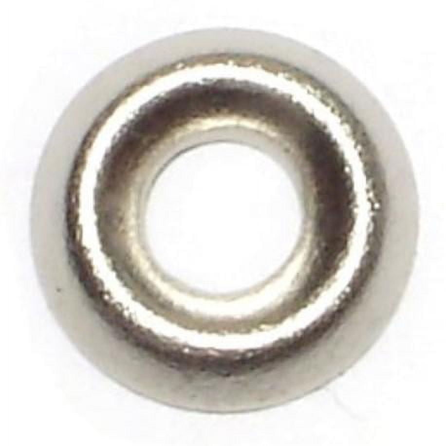 #6 x 5/32" x 15/32" Nickel Plated Steel Finishing Washers FNWSR-117 ...