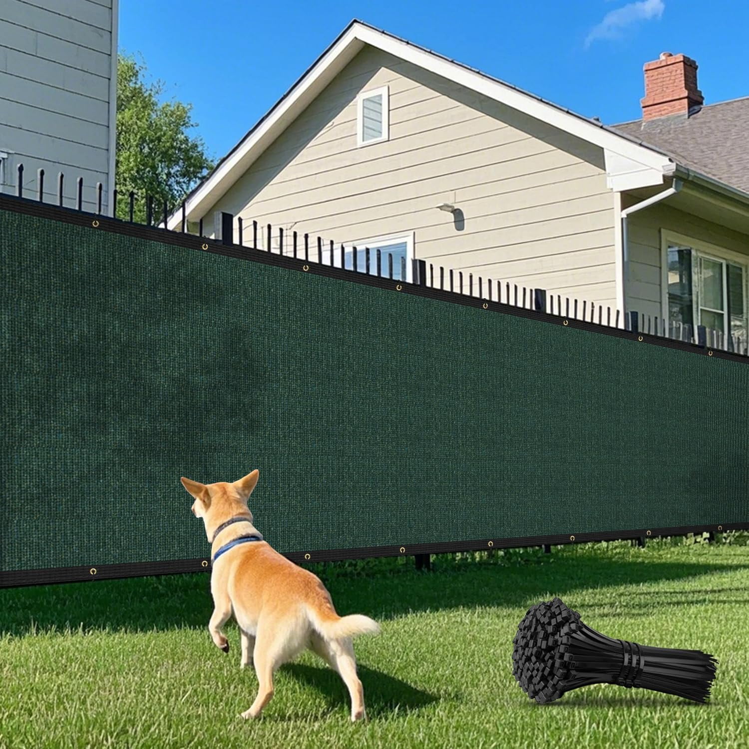 6' x 50' Privacy Fence Screen Chain Link Fence Privacy Screen ...