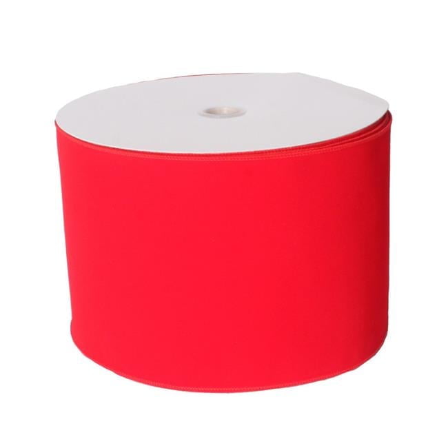 6 x 50 in. Yard Red Velvet Outdoor Ribbon - Walmart.com