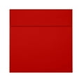 6 x 6 Square Envelopes w/Peel & Press - Holiday Red (250 Qty ...