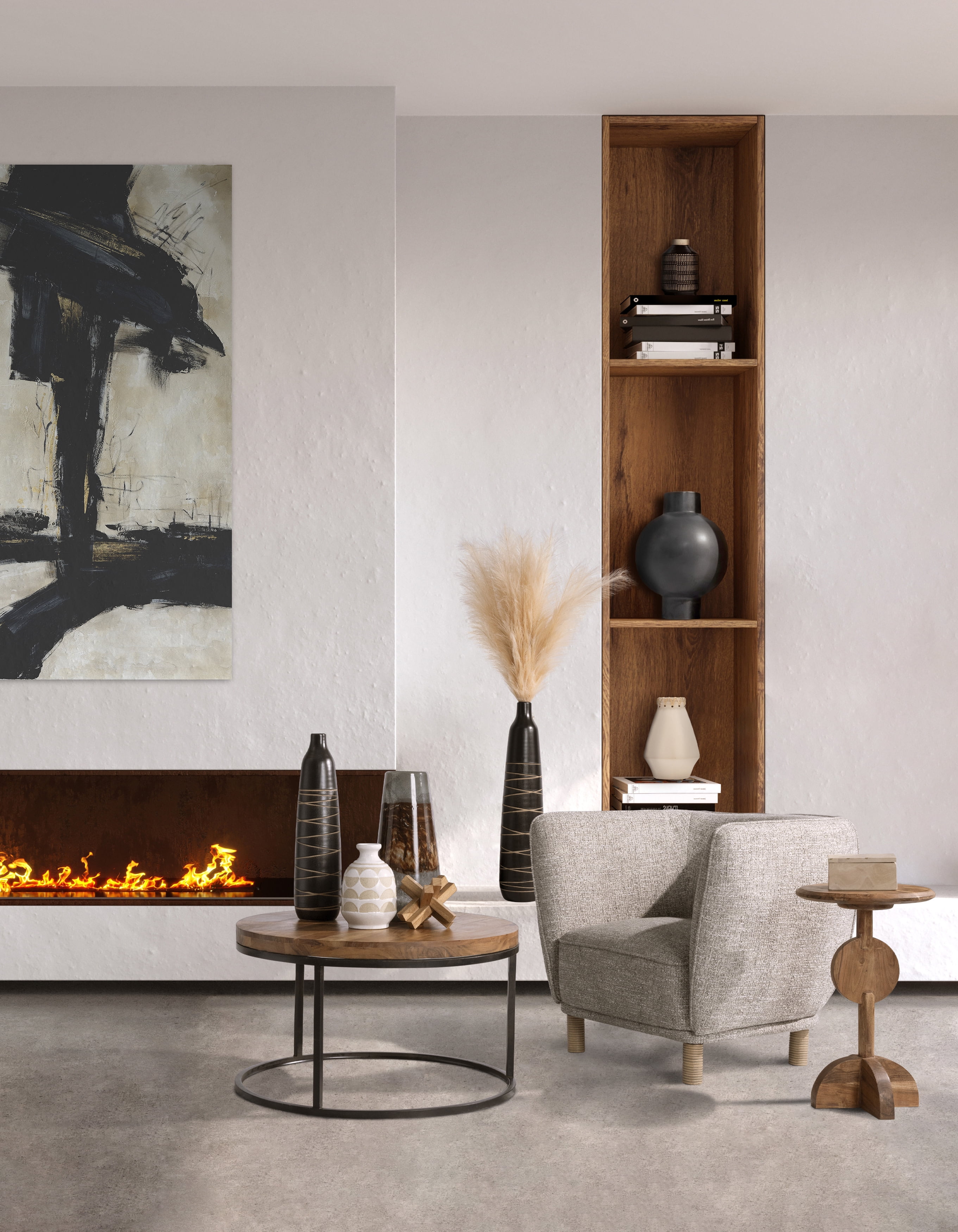 6" x 6" Wooden Jack Sculpture Decor - Contemporary Rustic Brown ...