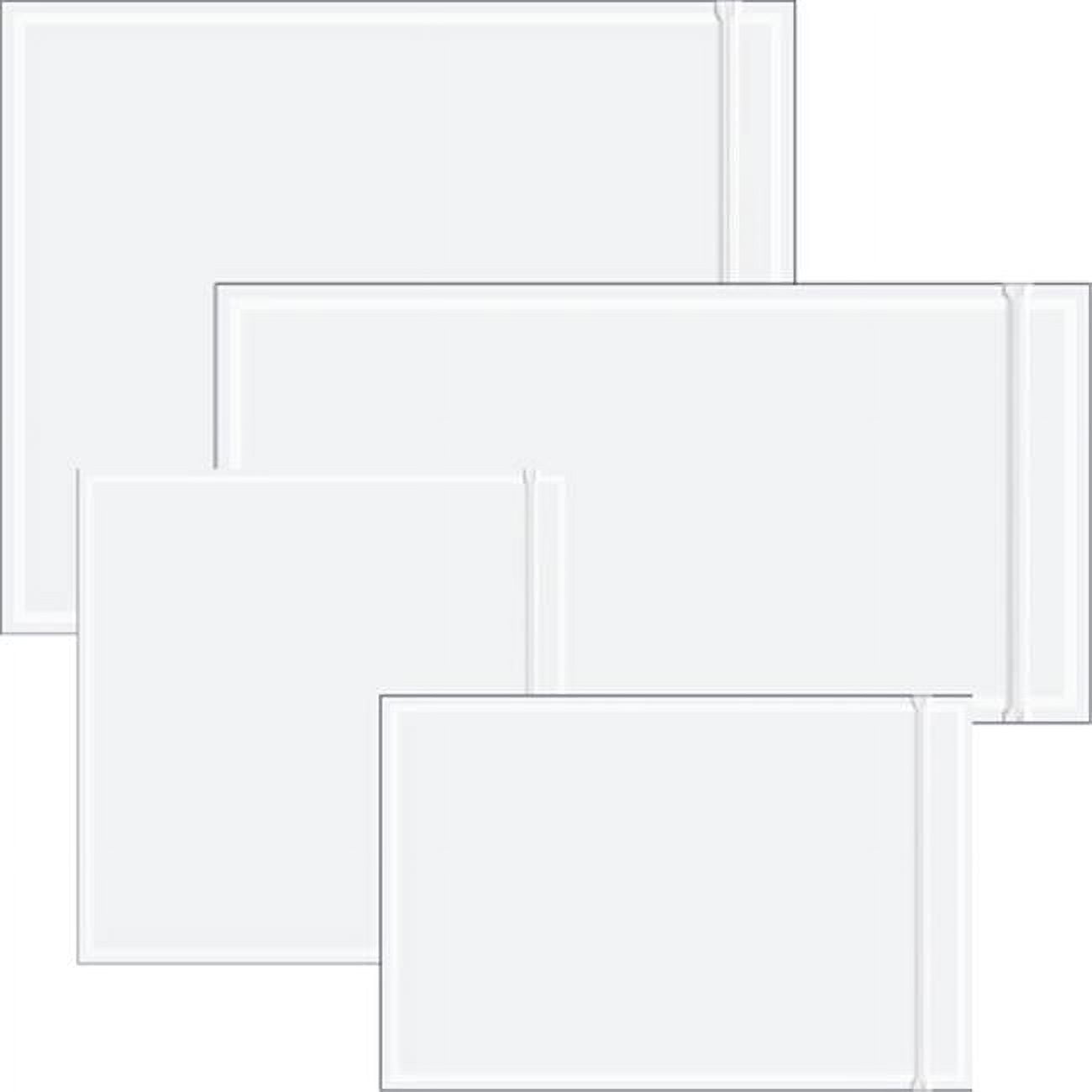 6 x 6 in. 2 Mil Poly Resealable Clear Face Document Envelopes - Walmart.com