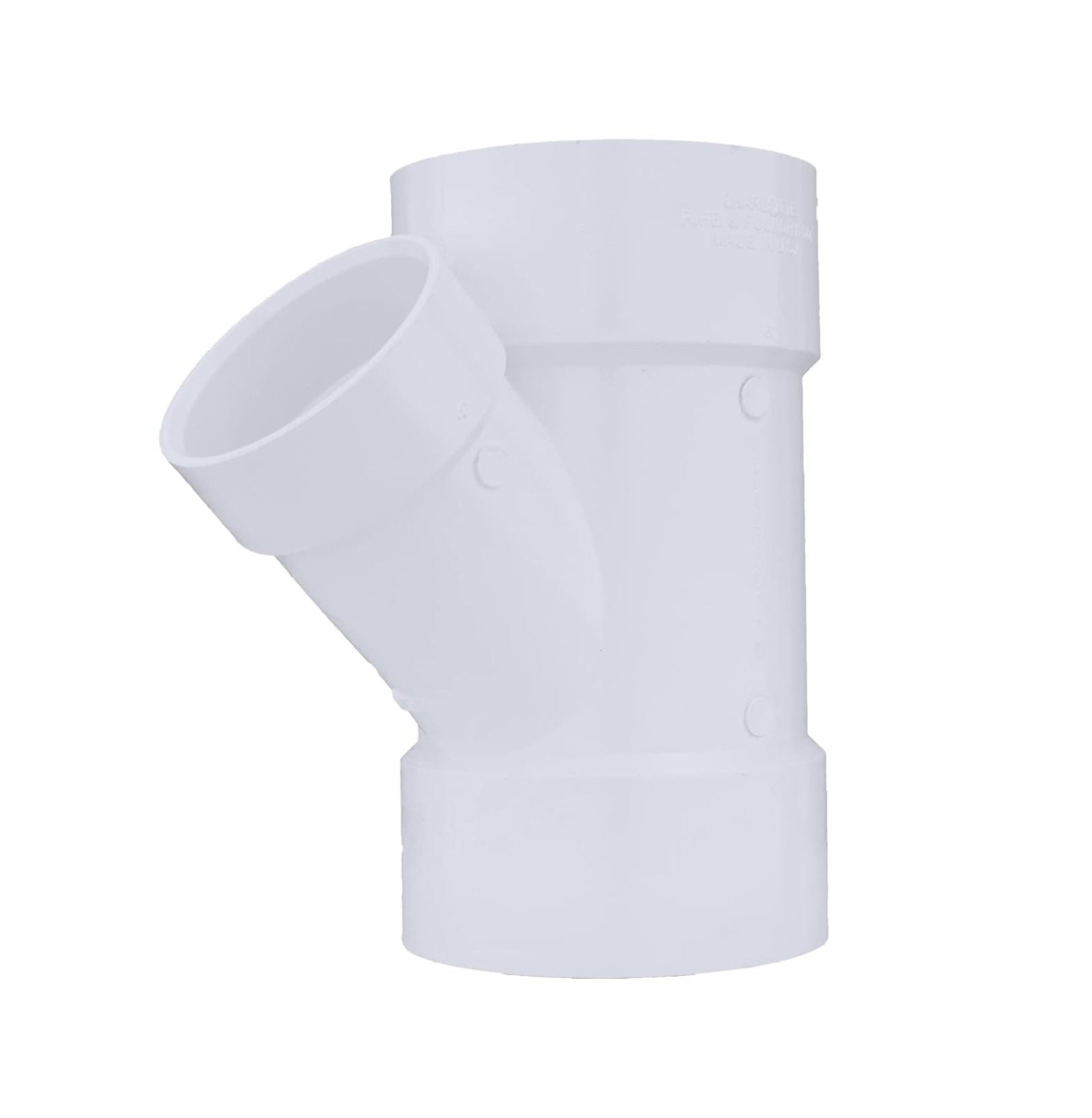 6 x 6 x 4 DWV WYE REDUCING DWV (Drain, Waste and Vent) (1 Unit Piece) 6 ...