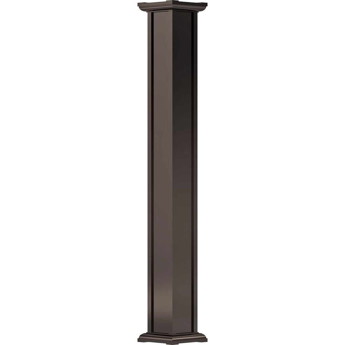 6" x 8' Endura-Aluminum Acadian Style Column, Square Shaft (Load ...