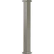 6" x 8' Endura-Aluminum Column, Round Shaft (Load-Bearing 20,000 lbs ...