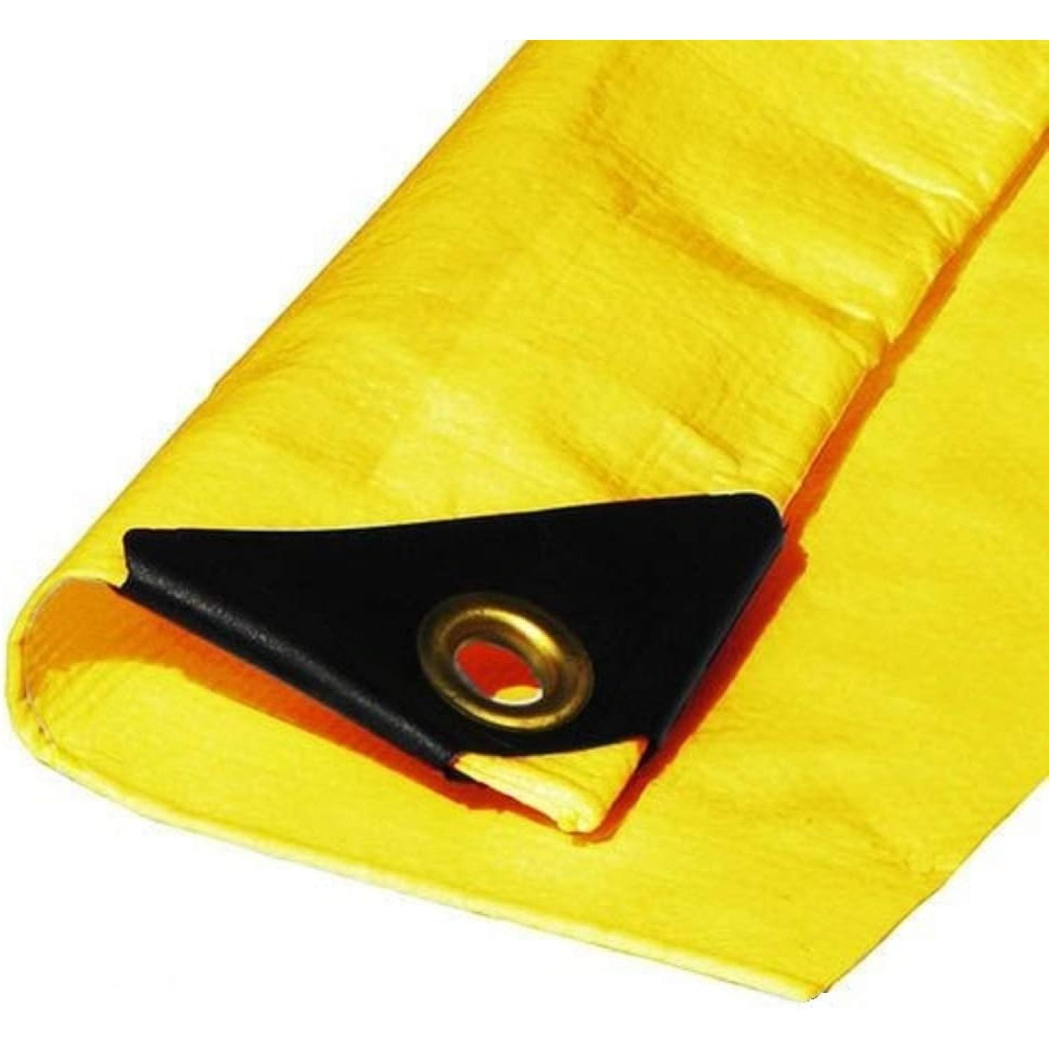 6' x 8' Heavy Duty Premium Yellow Poly Tarp 12 Mil Thickness - Walmart.com