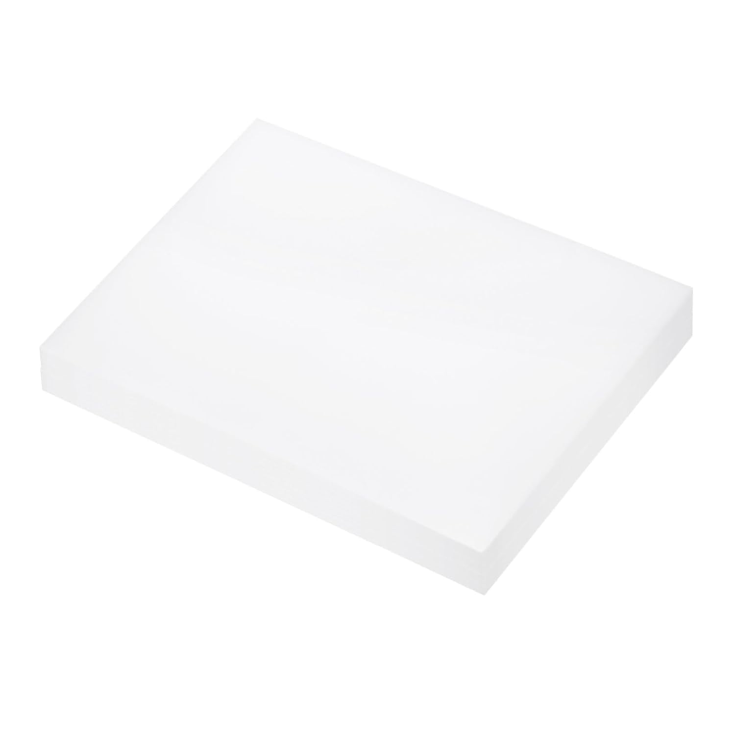 6 x 8 Inch UHMW Polyethylene Sheets, 3/4 Thick Ultra High Molecular ...