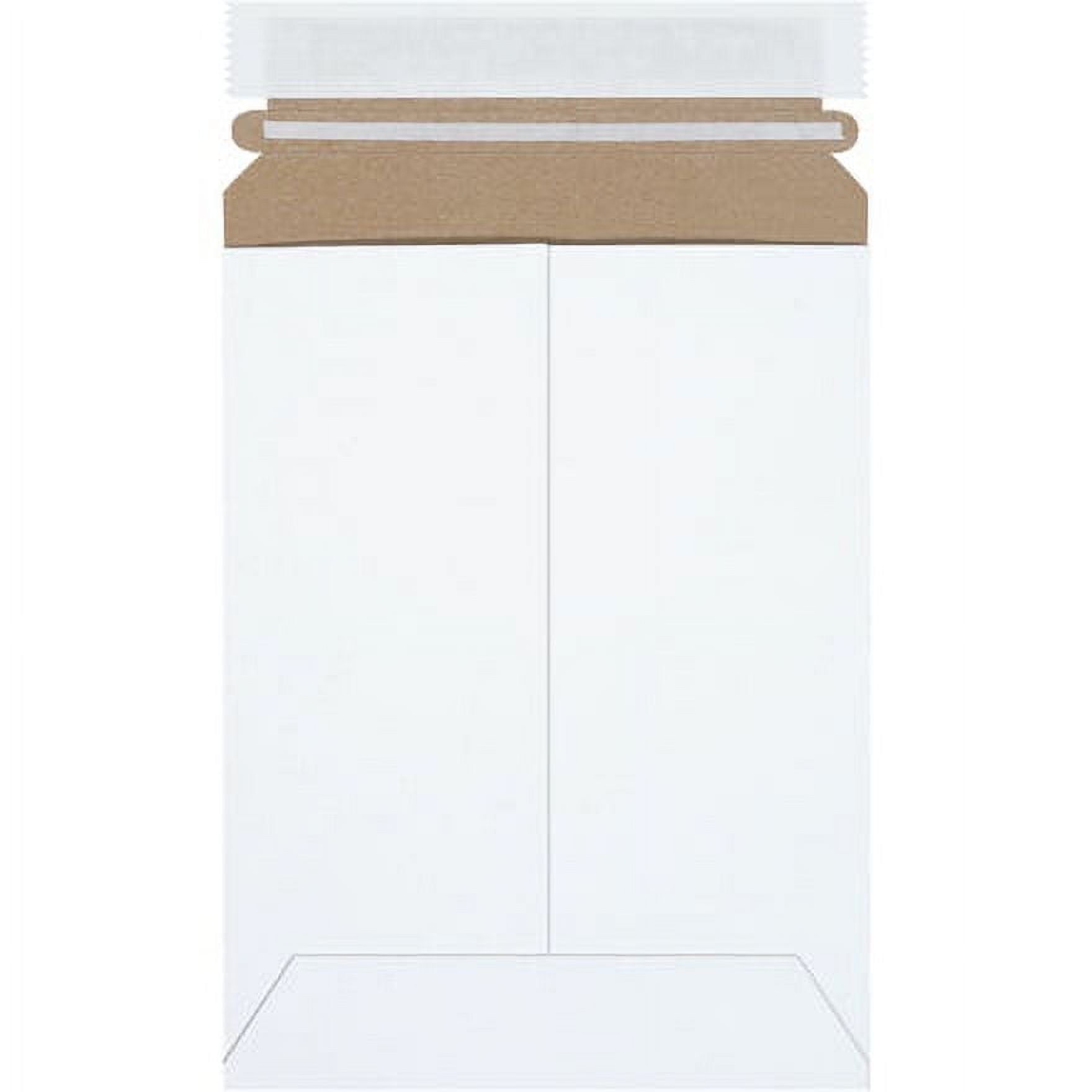 6" x 8" Stay Flat Mailers Self-Seal White, Protect Photos & Documents ...