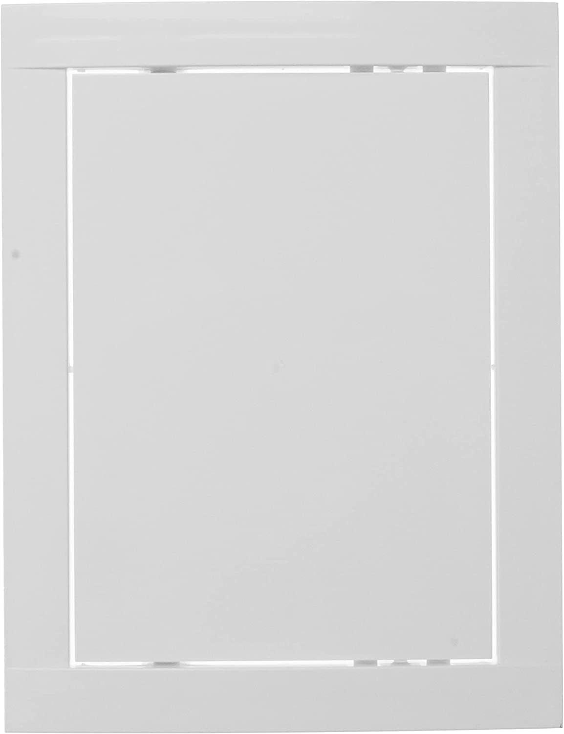 6" x 8" White Plastic Access Panel Opening Flap Cover Plate - Plumbing ...
