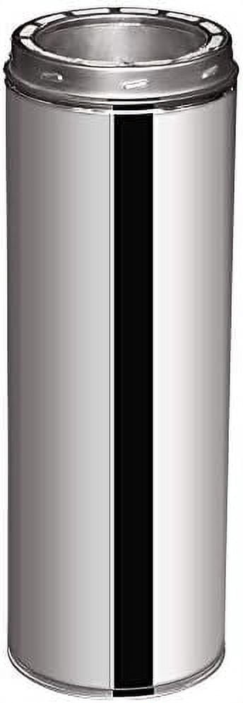 6" x 9" 304 Stainless Steel All Fuel Class-A Double Wall Insulated ...