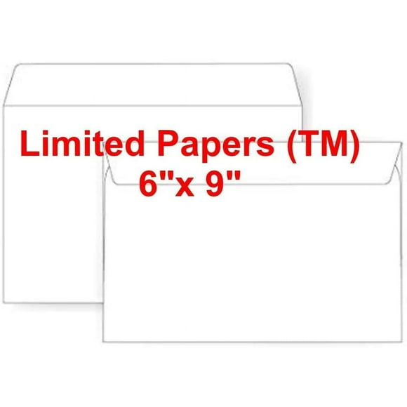 6 X 9 Envelopes in Envelopes by Size - Walmart.com