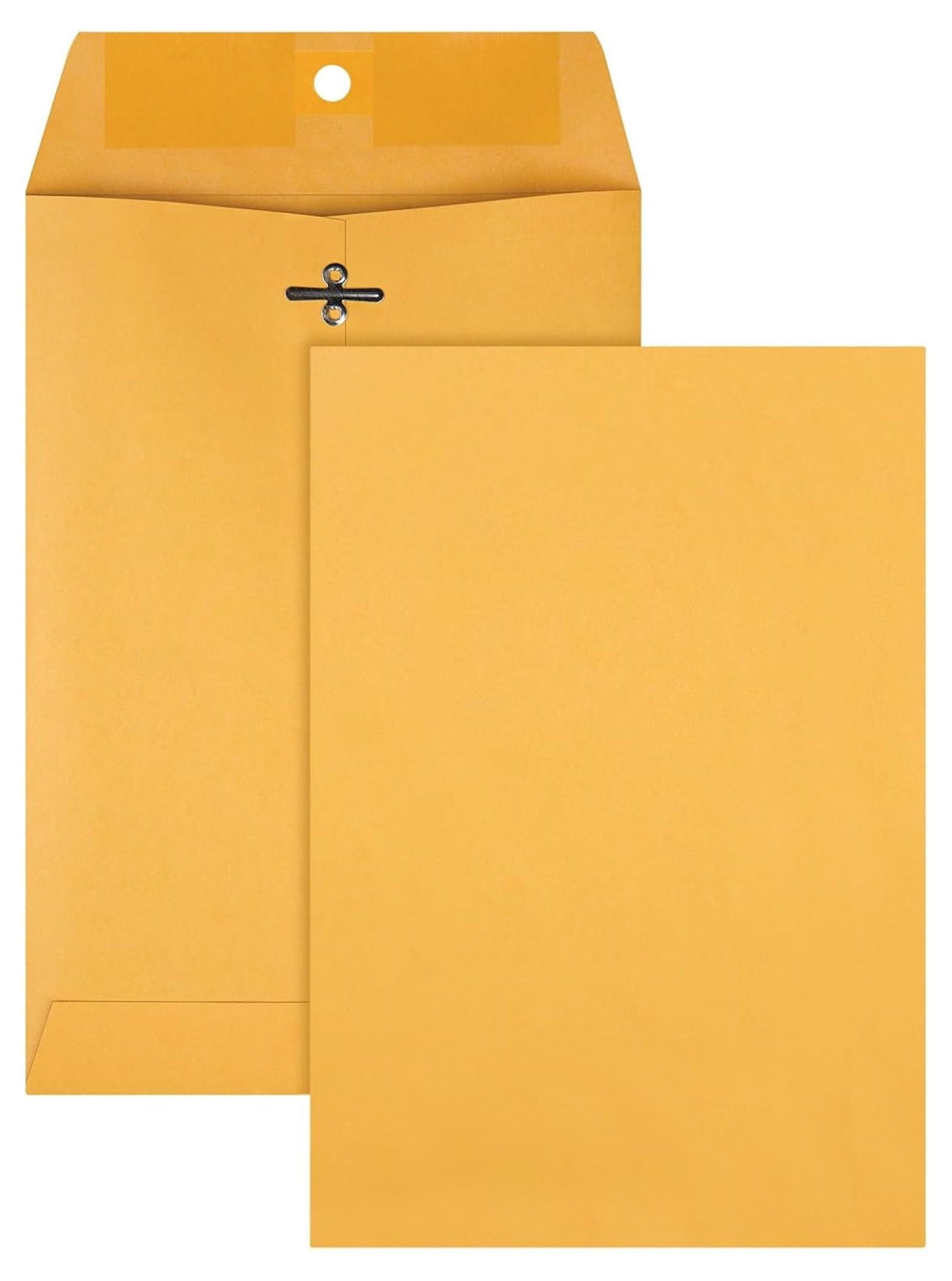 6 x 9 Clasp Envelopes, Clasp and Gummed Closures for Storing or Mailing ...