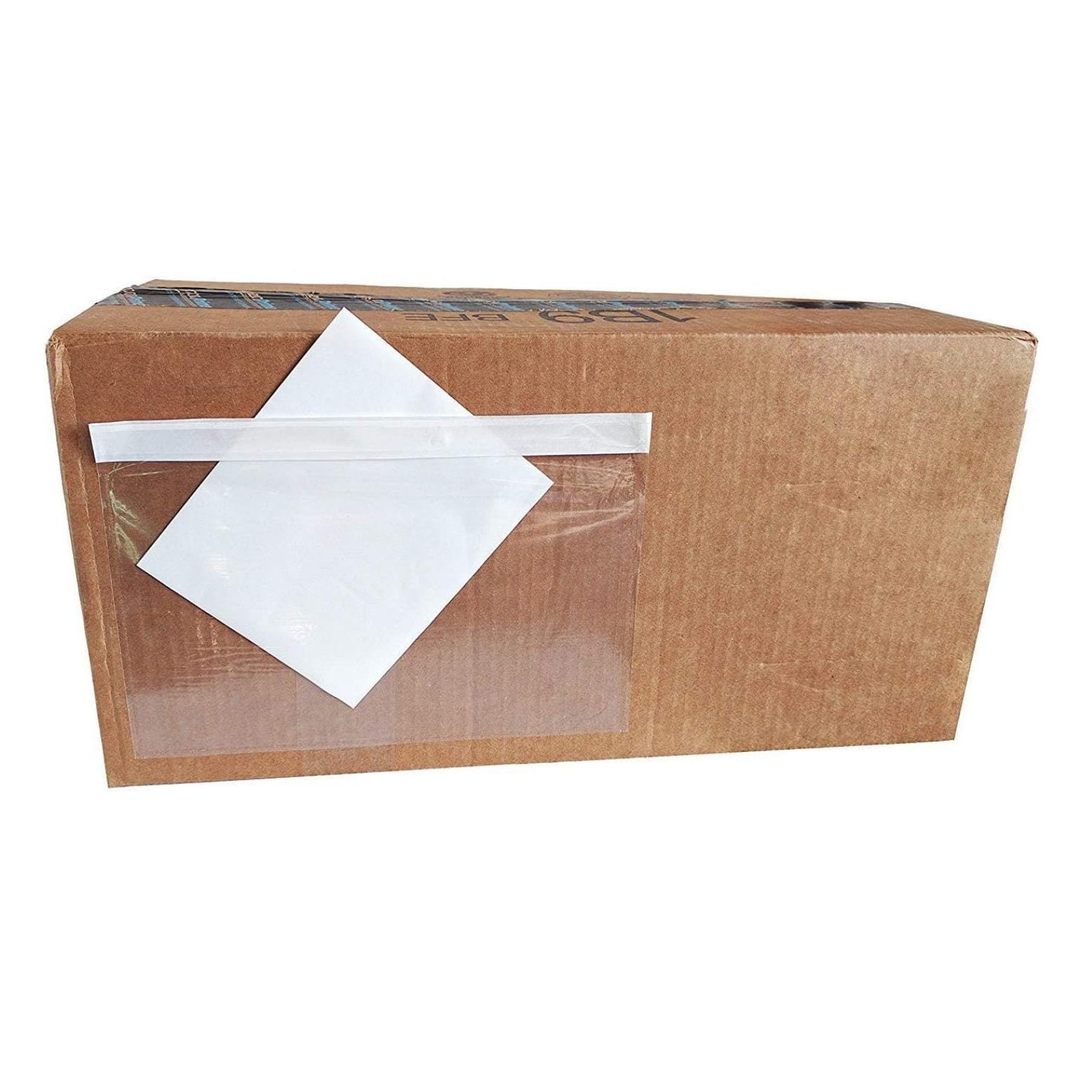6" x 9" Clear Adhesive Top Loading Packing List Shipping Label ...