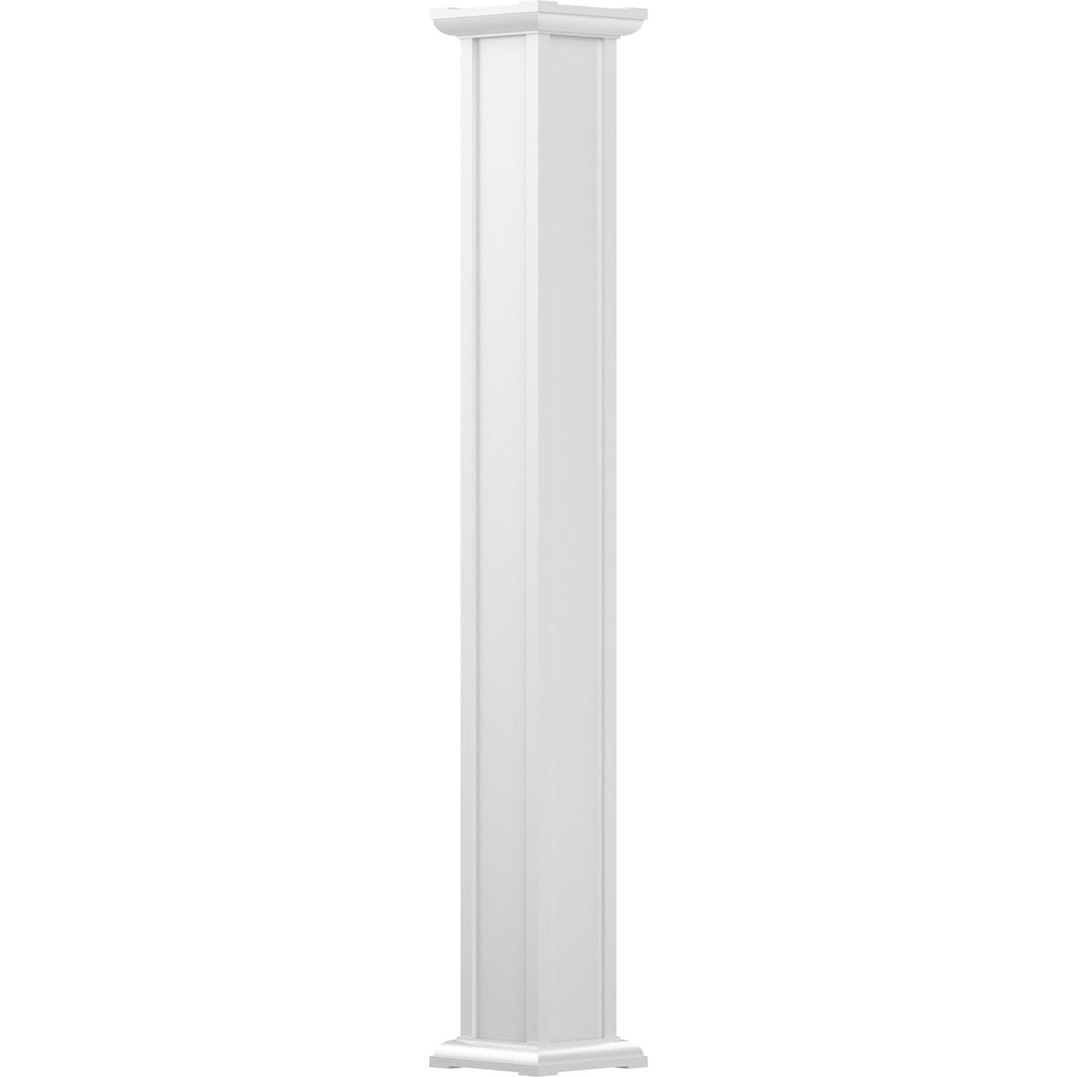 6" x 9' Endura-Aluminum Acadian Style Column, Square Shaft (For Post ...