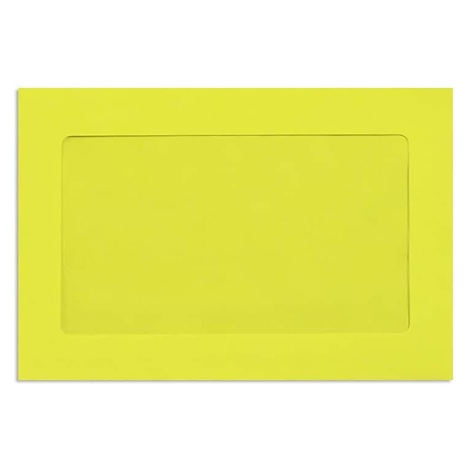 6 x 9 Full Face Window Envelopes - Citrus (500 Qty.) - Walmart.com