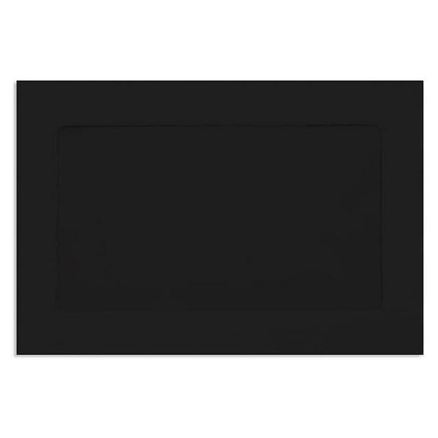 6 x 9 Full Face Window Envelopes - Midnight Black (500 Qty.) - Walmart.com