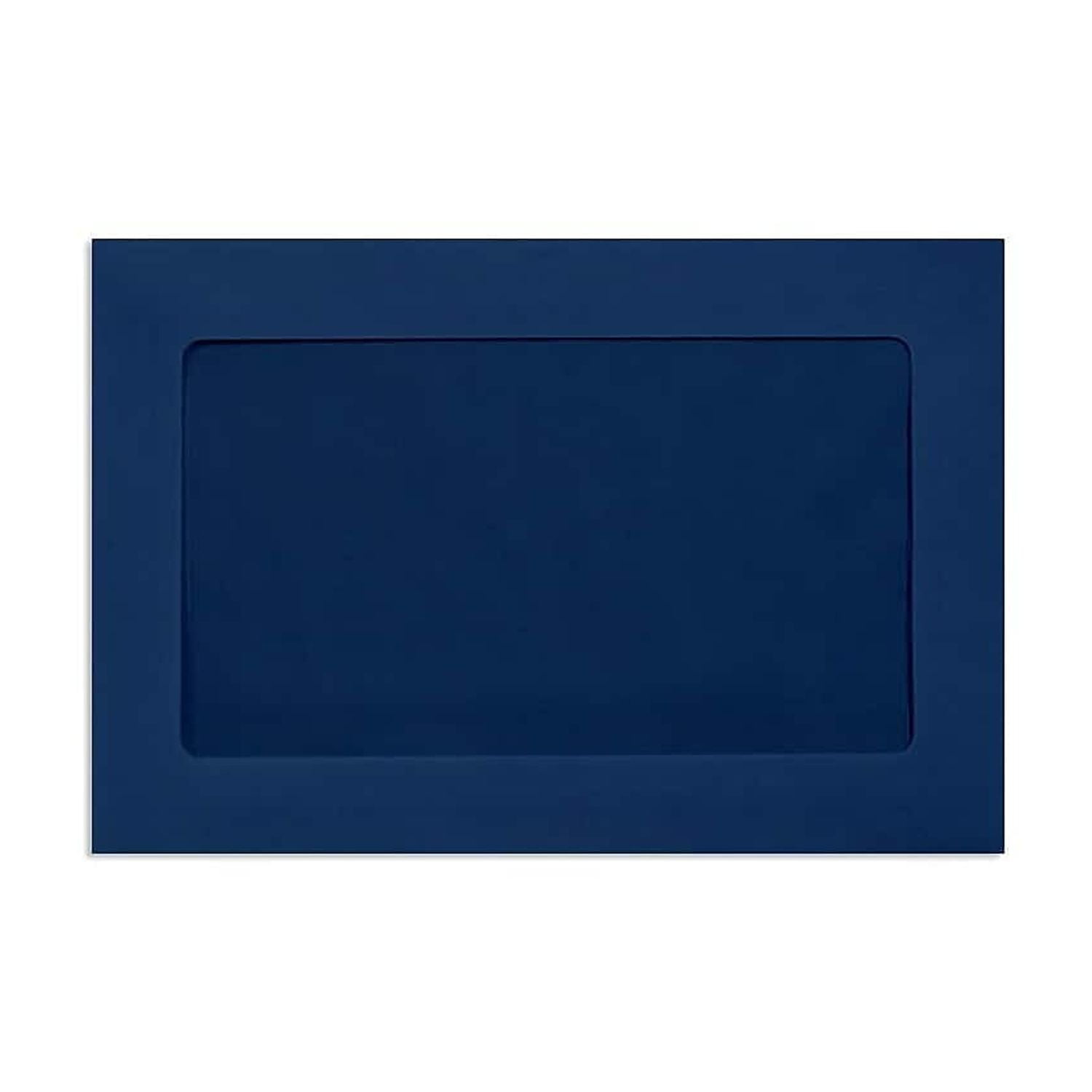 6 x 9 Full Face Window Envelopes - Navy (250 Qty.) - Walmart.com