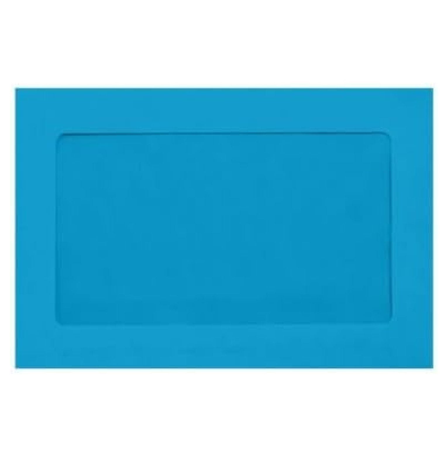 6 x 9 Full Face Window Envelopes | Pool Blue | 80lb. Text | 500 Qty ...