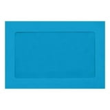 6 x 9 Full Face Window Envelopes | Pool Blue | 80lb. Text | 500 Qty ...