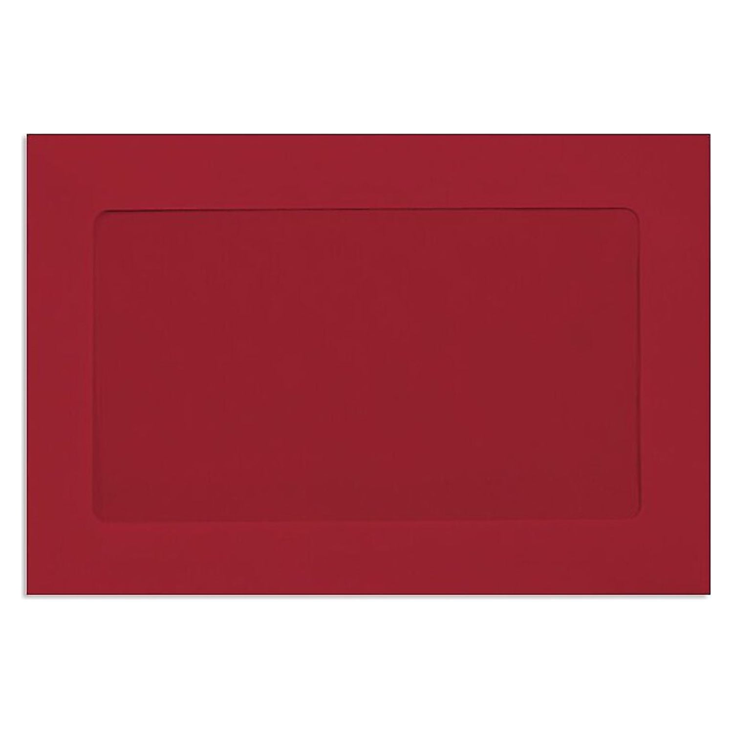 6 x 9 Full Face Window Envelopes - Ruby Red (500 Qty.) - Walmart.com