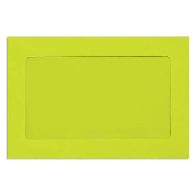 6 x 9 Full Face Window Envelopes - Wasabi (1000 Qty.) - Walmart.com