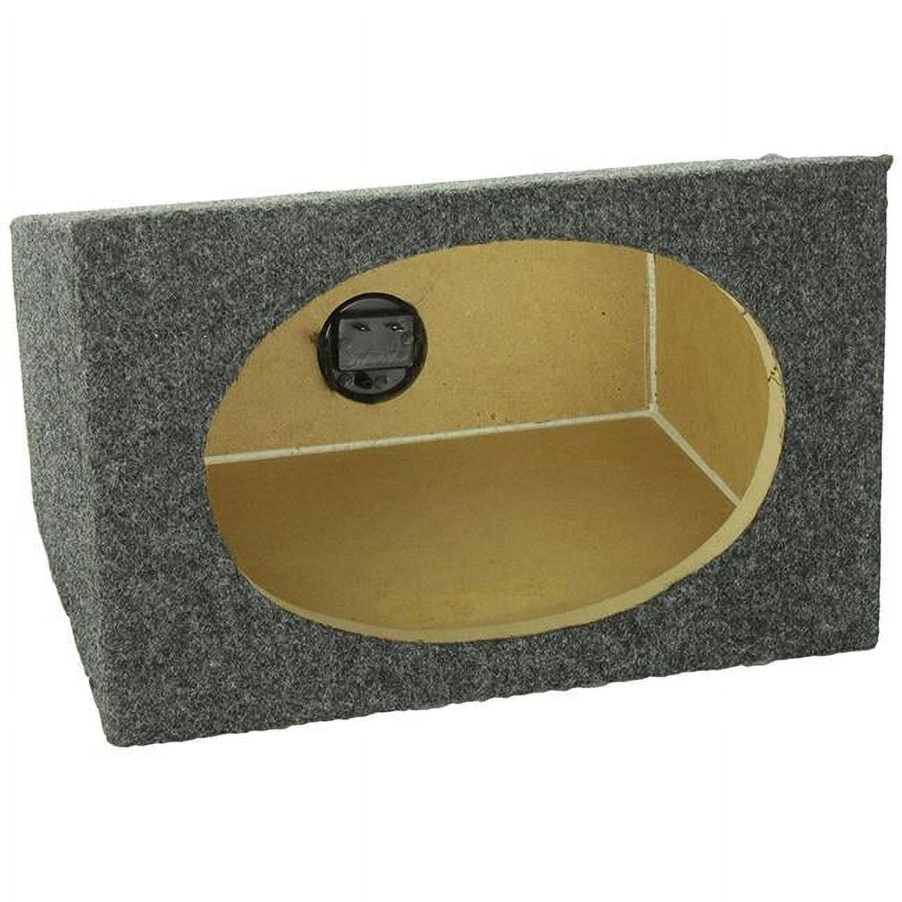 6 x 9 in. Pair Unloaded Speaker Box Enclosure, Grey - Walmart.com