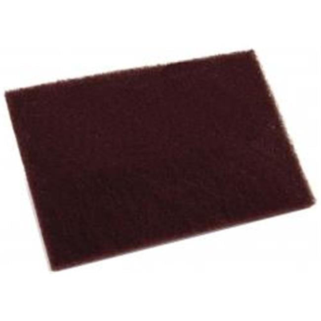6 x 9 in. Scuff Pad Gp, Maroon - 20 Per Box - Walmart.com