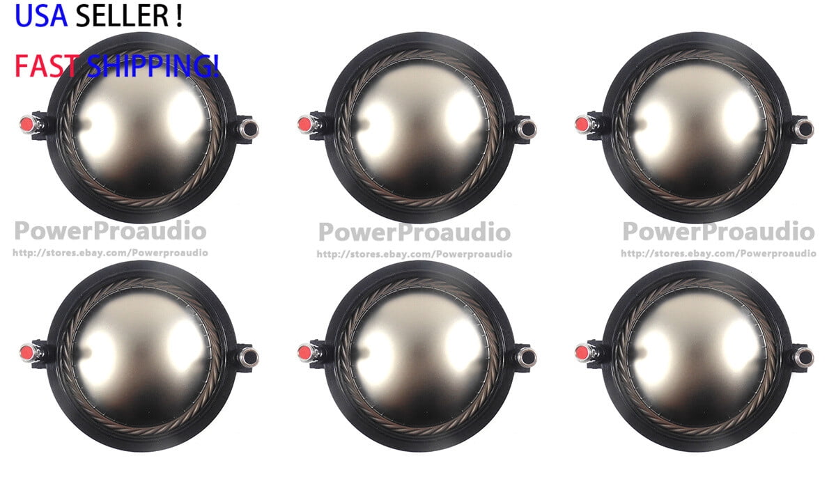 6 x Diaphragm For PRV RPD3220Ti PRV D3220Ti & D3220Ti-ND Driver 8 Ohms ...