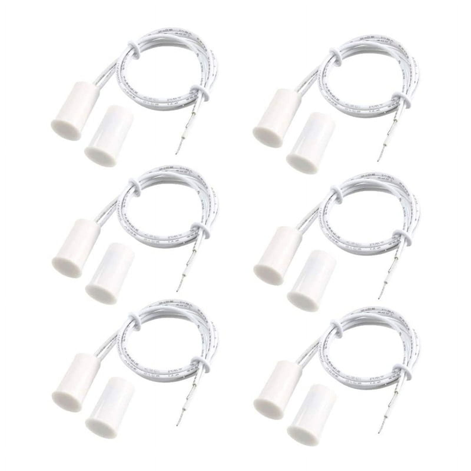 6 x Door Magnetic Switch-White - Walmart.com