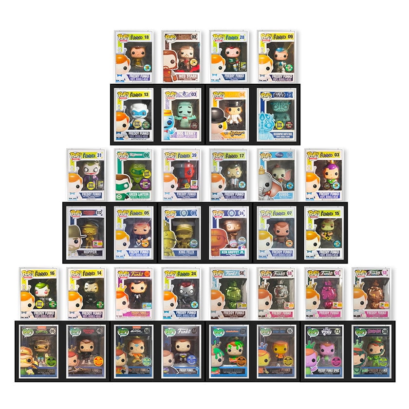 6 x Grail Mods Display Case for Funko Pops in Acrylic Hard Stacks Pop ...