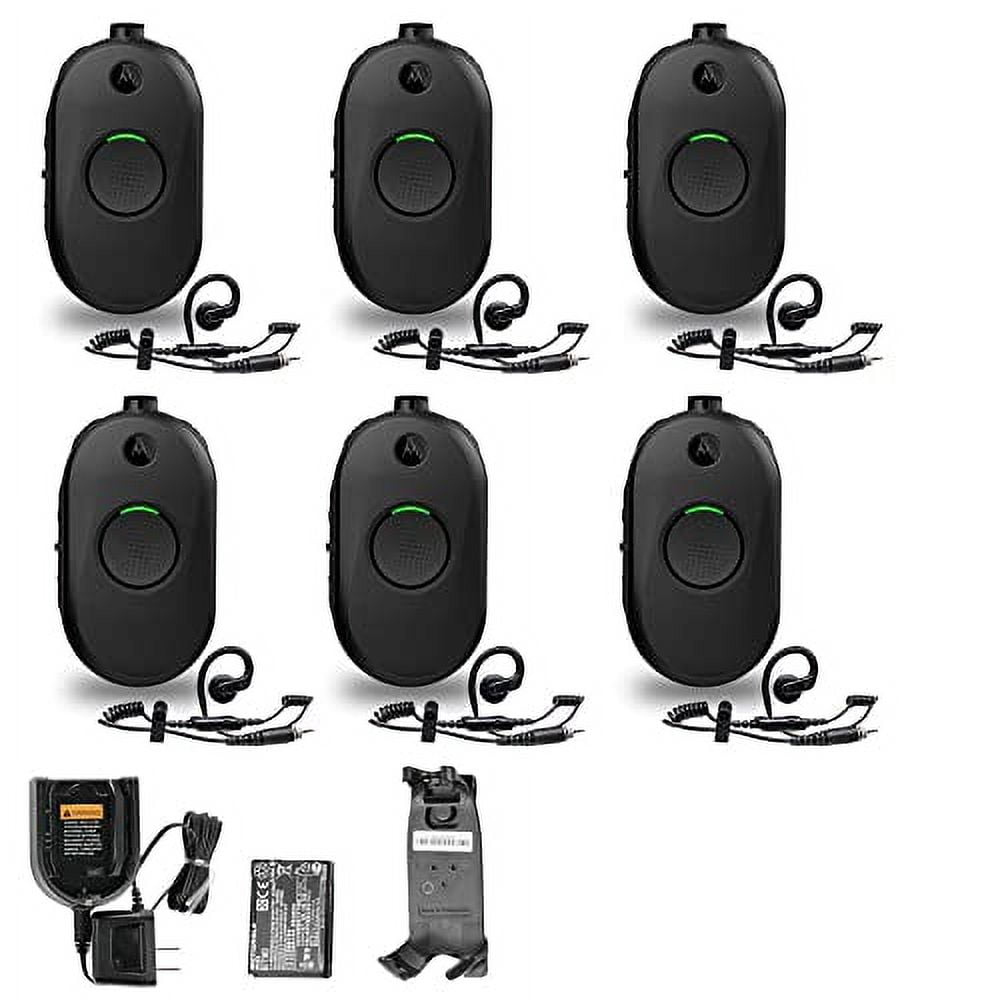 6 x Motorola CLP1010e 1-Channel 2-Way UHF Business Radio (CLP1010E ...
