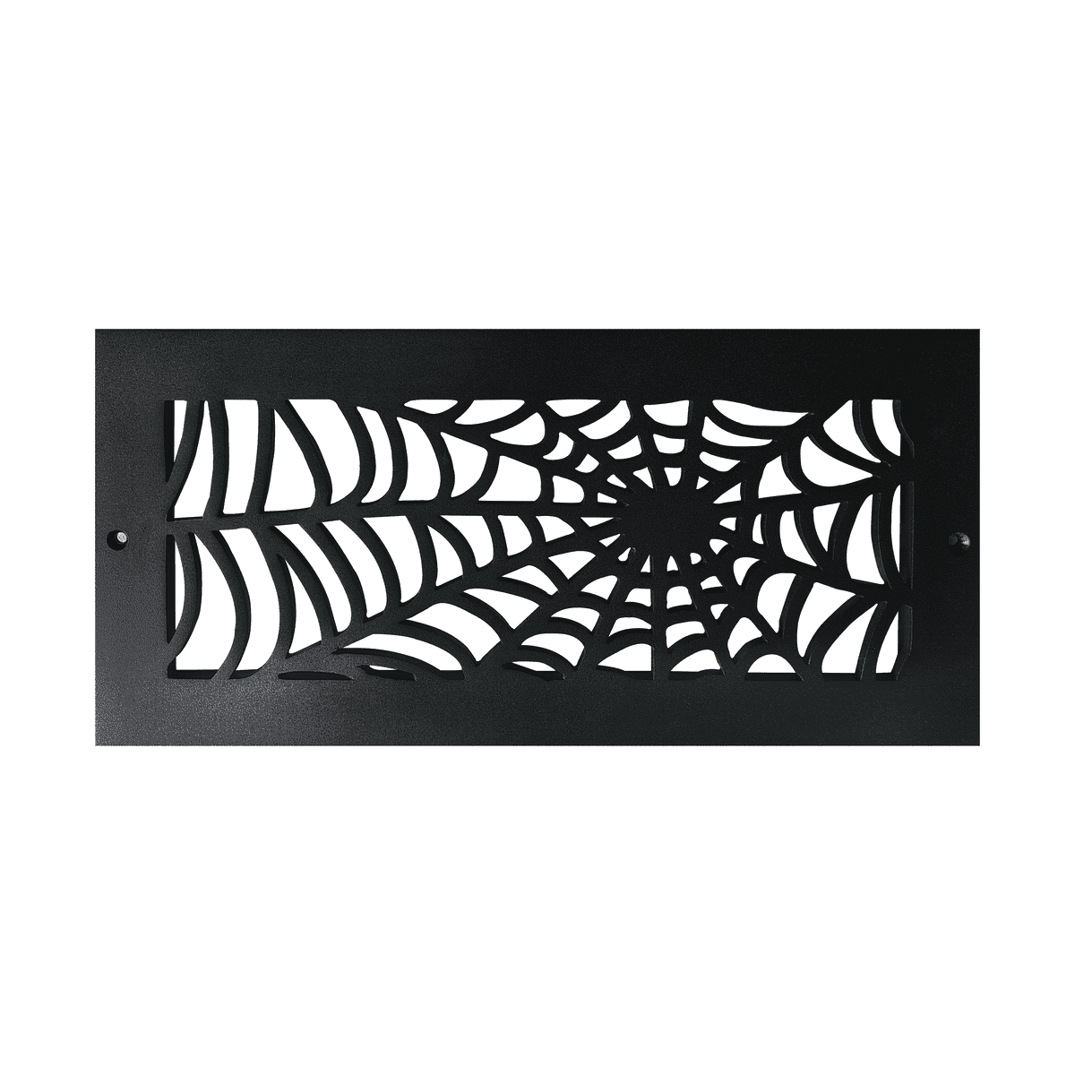 6"x14" Spooky Gothic Air Return Vent Cover in Spider Web Design Cast ...