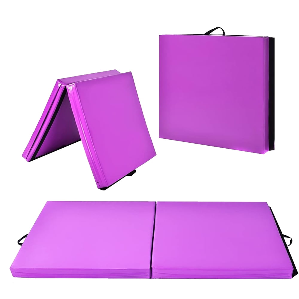 6’x2'X1.6'' Gymnastics Mat Thick Folding Panel for for Gym, Yoga ...