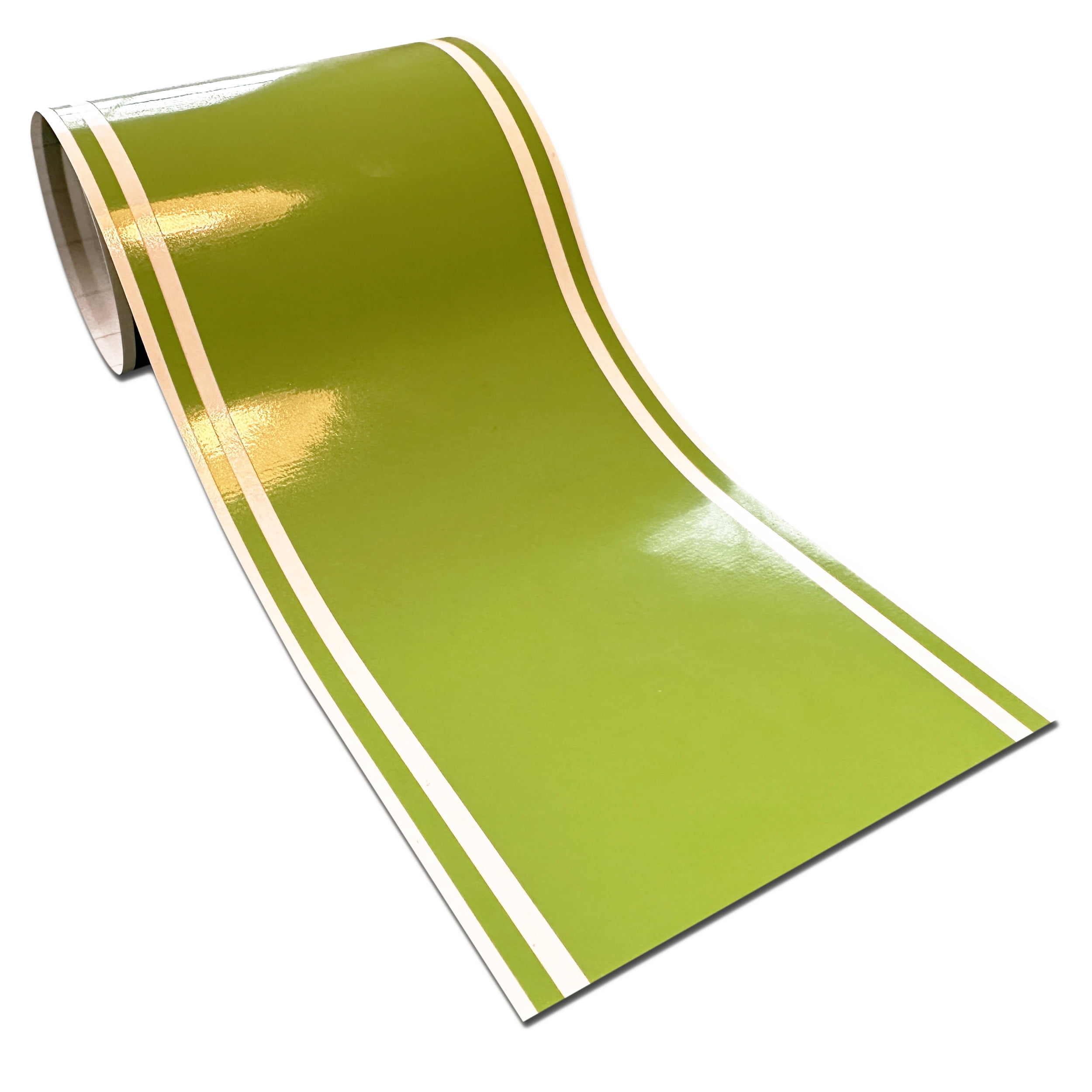 6"x72" Lime Green Vinyl Racing Stripes Car Boat Trailer Sticker ...