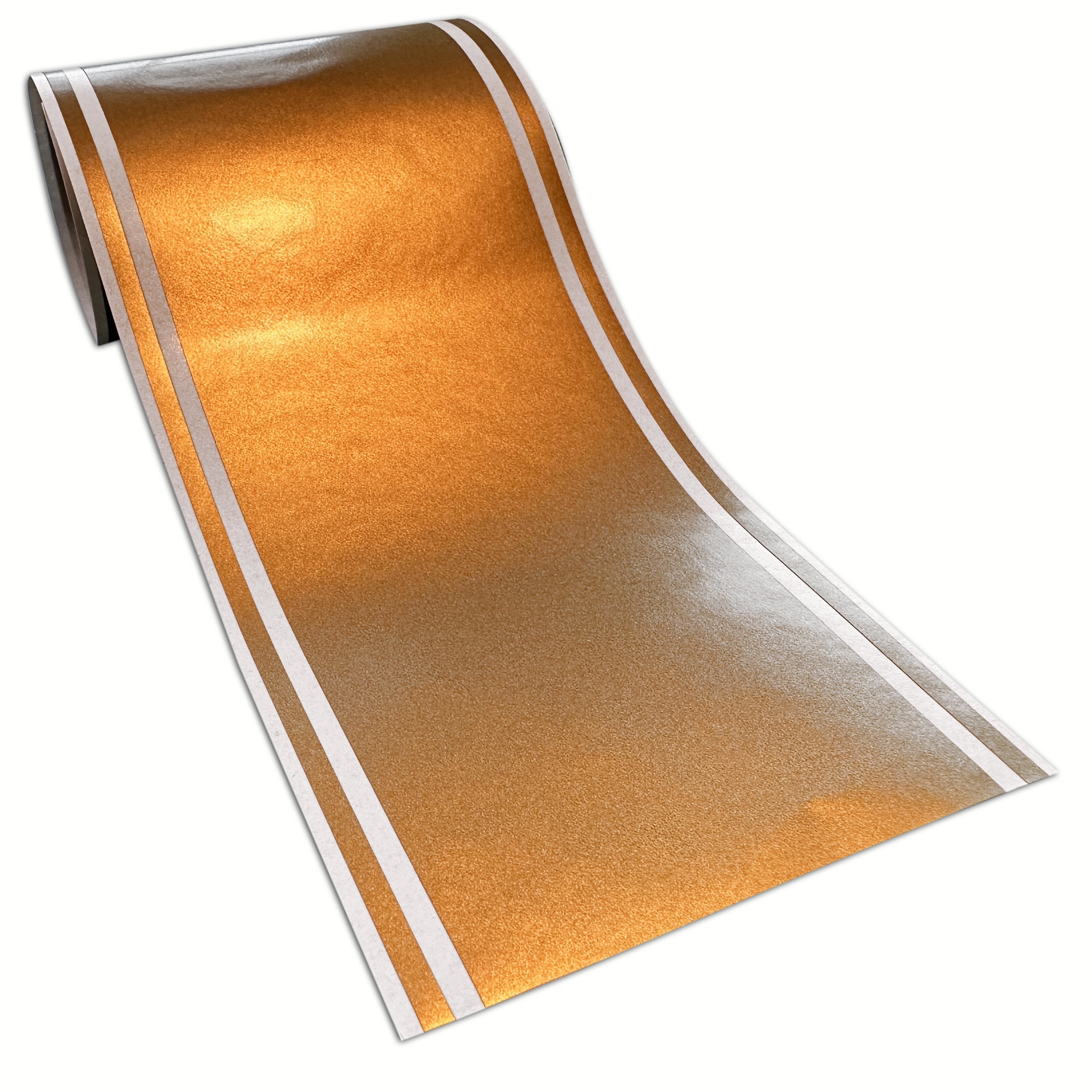 6"x72" Metallic Gold Vinyl Racing Stripes Car Boat Trailer Sticker ...