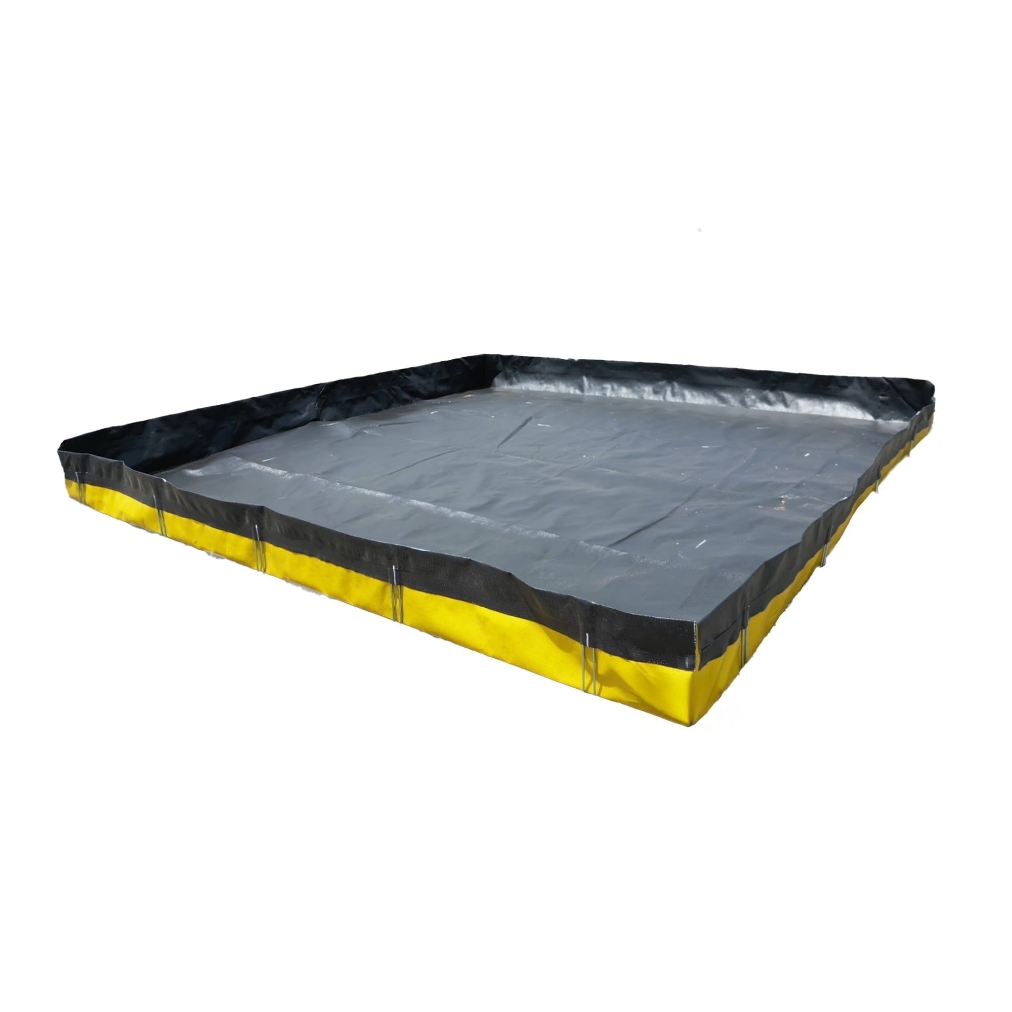 6’x8’x1' Consolidated Containment L-Bracket Spill Containment Berm ...