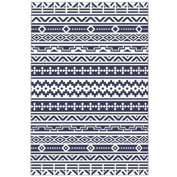 6'x9' Reversible Waterproof Outdoor Plastic Straw Rug with Carry Bag ...