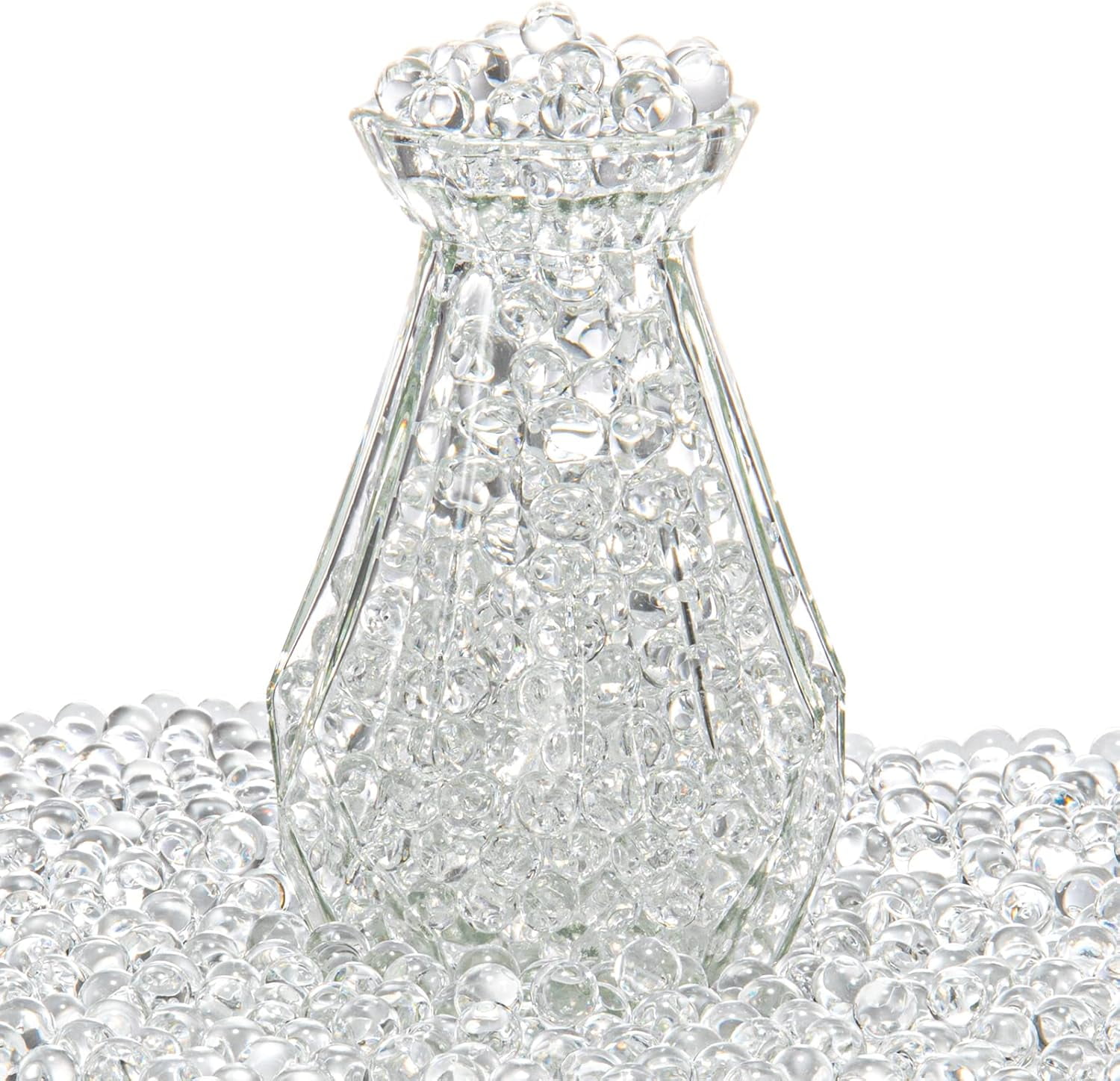 60,000 Pieces Clear Water Gel Jelly Beads Clear Water Beads, Vase ...