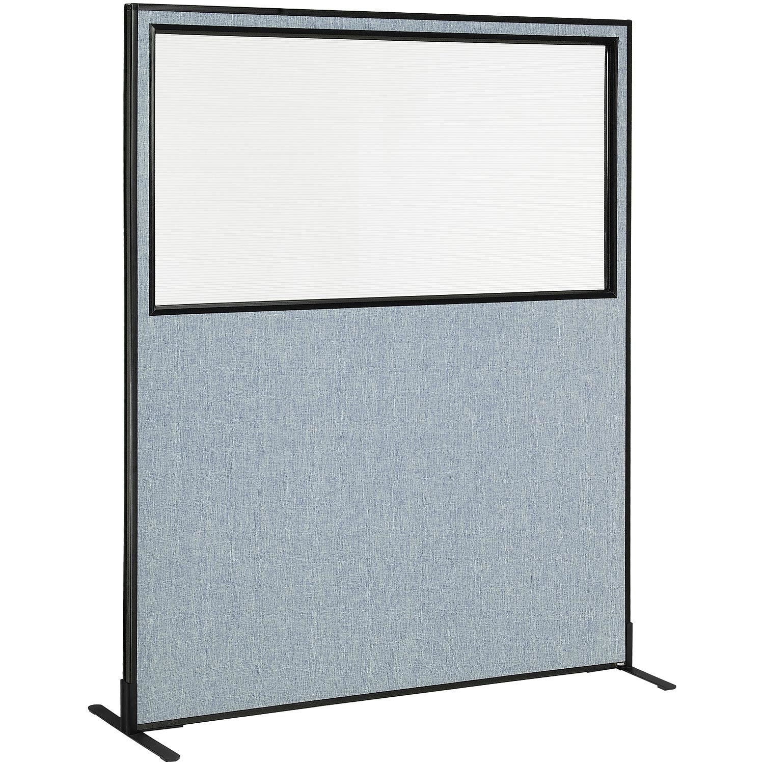 Global Industrial 695790FWBL Interion Freestanding Office Partition ...